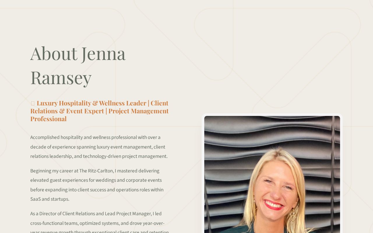 Meet Jenna Ramsey